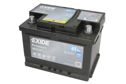 EXIDE 12V 61Ah/600A PREMIUM (R+)
