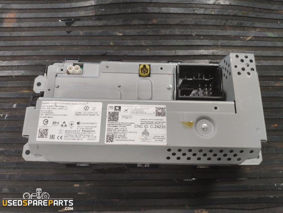 RADIO DISPLAY EKRAN VOLKSWAGEN CADDY, MIB3E, 2019
