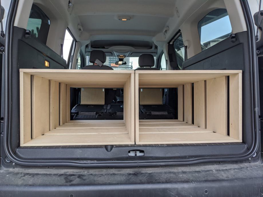 Predelava Berlingo (Rifter) XL microcamper