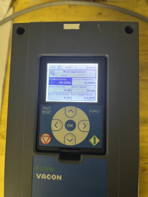 Frekvenčni regulator frekvenčni pretvornik VACON FLOW 11kW