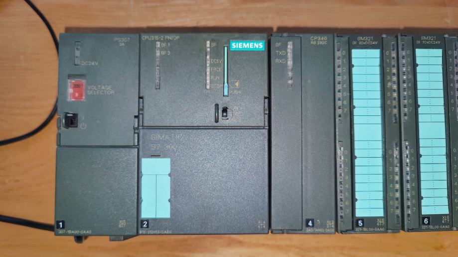 PLC Krmilnik Siemens S7 315-2 PN + IO moduli