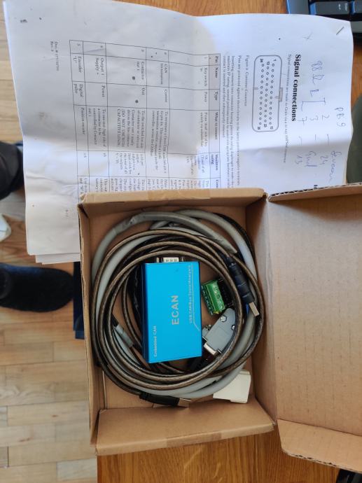 Sevcon Gen4 inverter + komunikacijski kabel