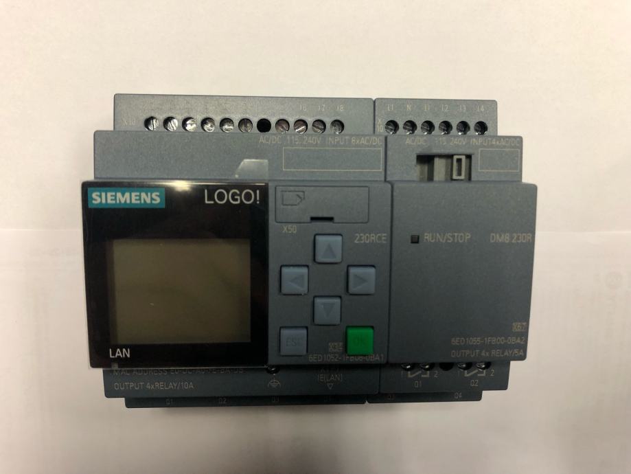 Siemens LOGO 230RCE + modul 4DI/4DO