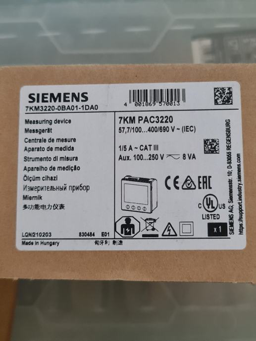 Siemens PAC 3220 7KM3220-0BA01-1DA0