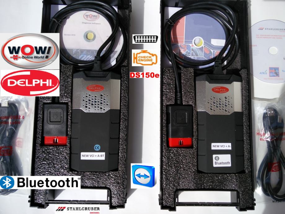 DELPHI OBD UNIVERZALNI TESTER DIAGNOZA AVTOMOBILI TOVORNJAKI