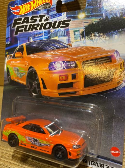 Hot wheels premium Nissan Skyline gtr