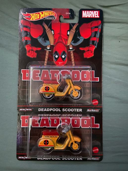 Hotwheels deadpool premium