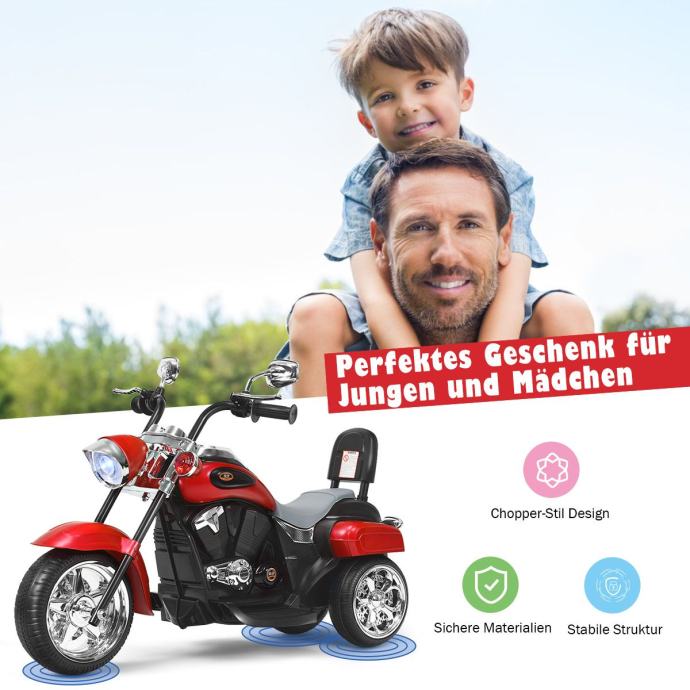 Motorno kolo Chopper-Style Električno motorno kolo Otroško motorno kol