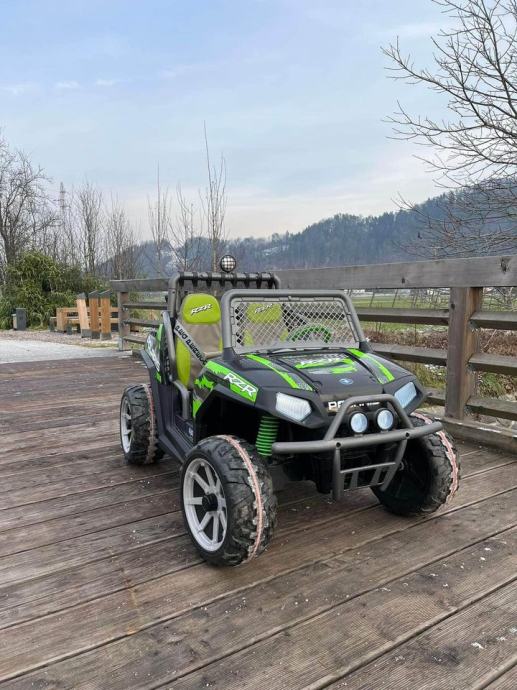Otroški avto PegPerego Polaris Ranger RZR Green Shadow 24V 680W