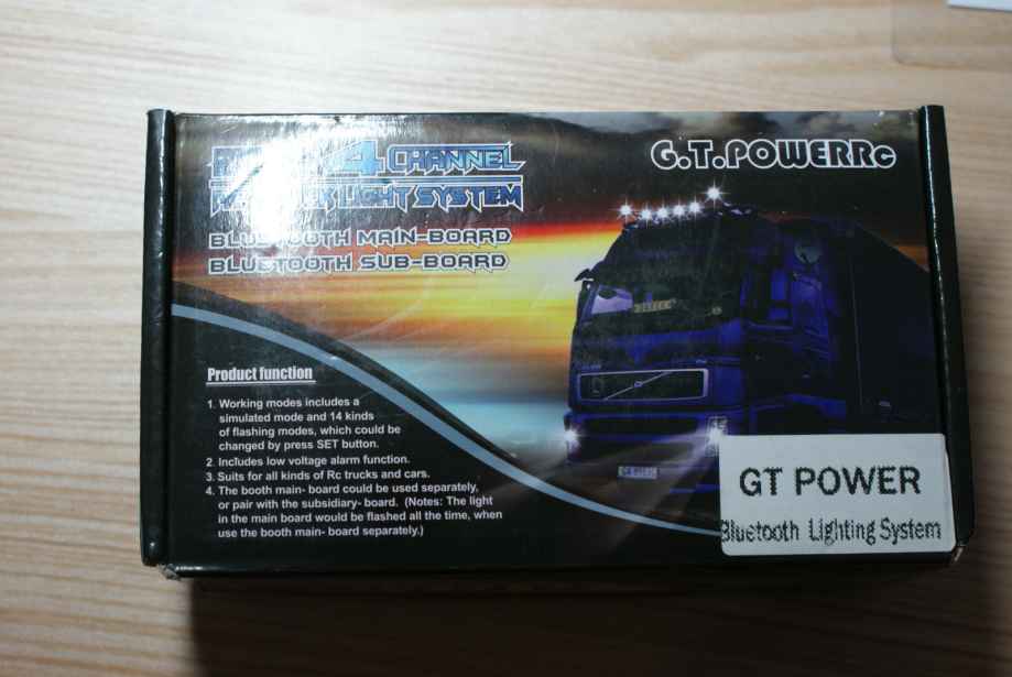 GT POWERED bluetoot lighting system