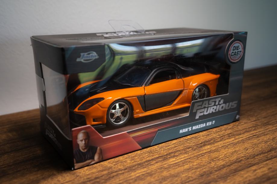 JADA 1:32 Fast and Furious Mazda rx7 - Han`s rx7