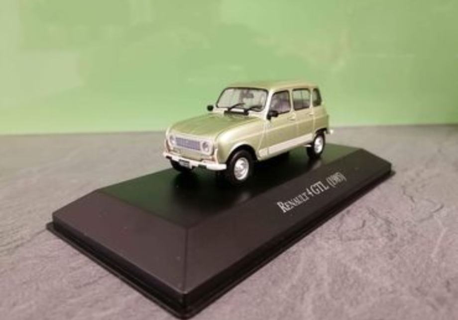 Renault 4 katrca modelček 1:43