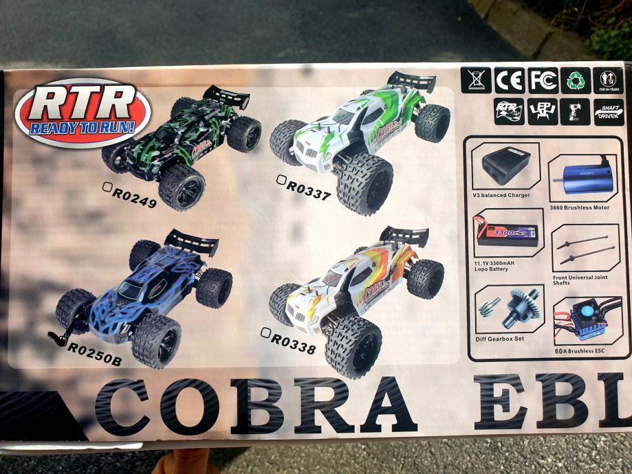 VRX COBRA 1/8 truggy - NOV