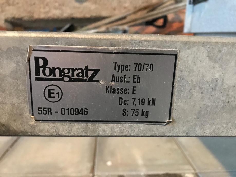 AVTO PRIKOLICA PONGRATZ TYPE 70/70
