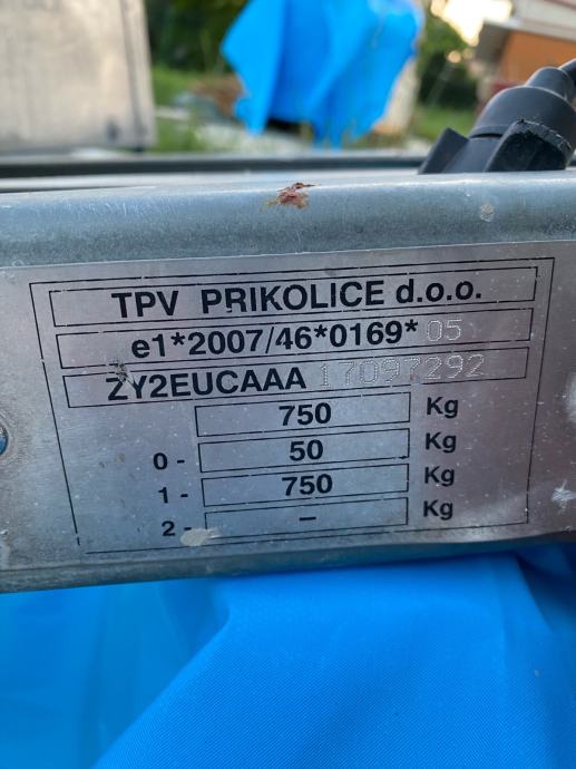 Avto prikolica TPV