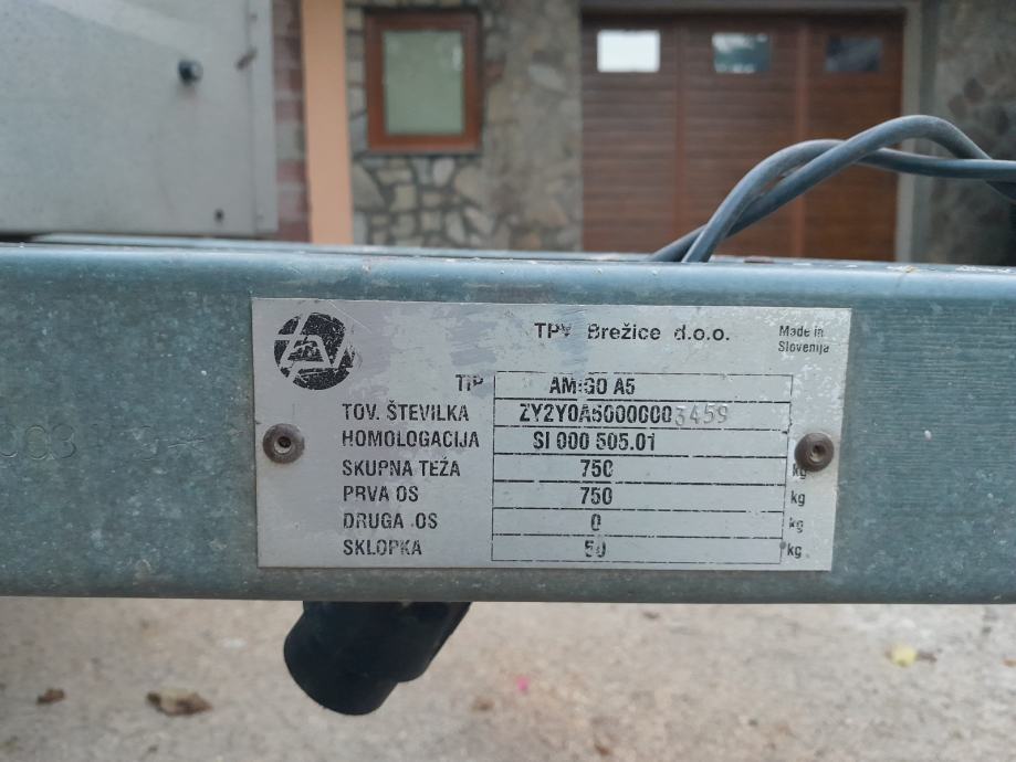 Prodam TPV avtoprikolico