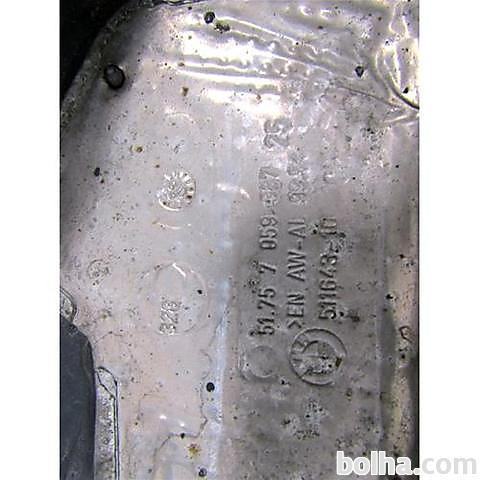 51757059387 PARATIA SOTTOSCOCCA VANO MOTORE BMW SERIE 3 320 D (E91)...