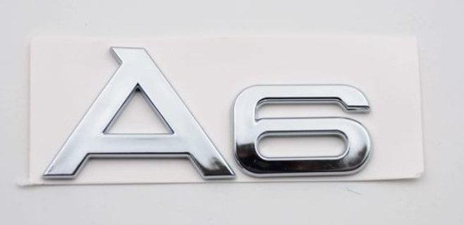 Audi emblem A6 logo krom