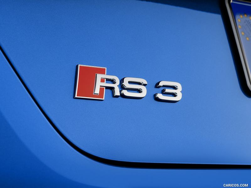 Audi emblem RS3 logo