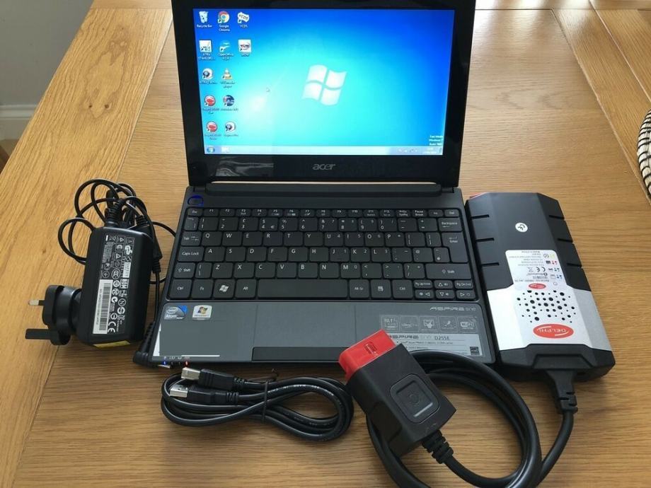 Diagnostika avtomobilov Delphi Laptop BT Adata - SLO jezik -Instaliran