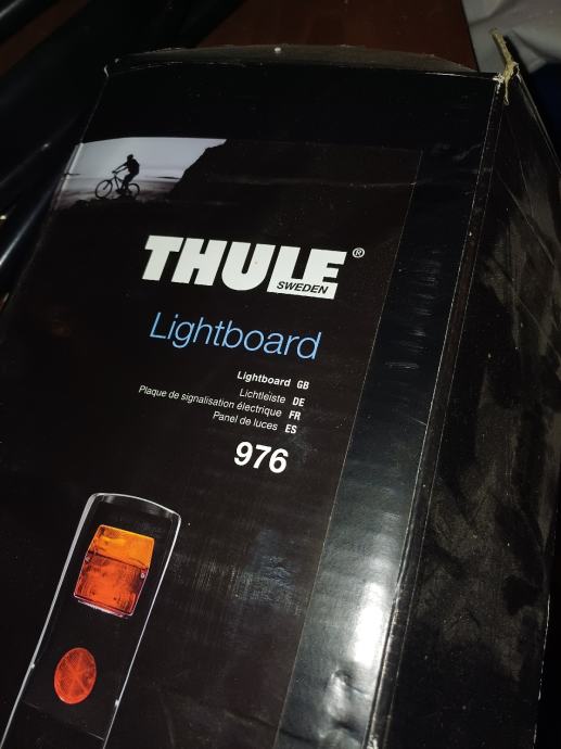 Dodatne luči z nosilcem za tablico Thule 976