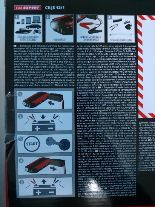 Einhell Starter In Mobilni Polnilec Ce Js 12