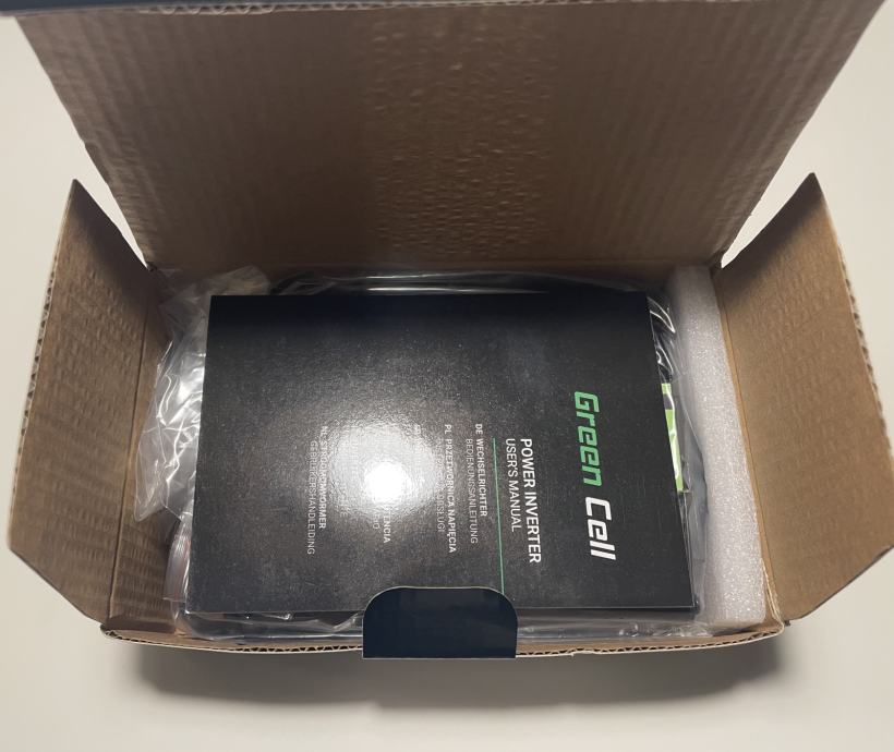 Green Cell INV06 avto inverter 150 W Black