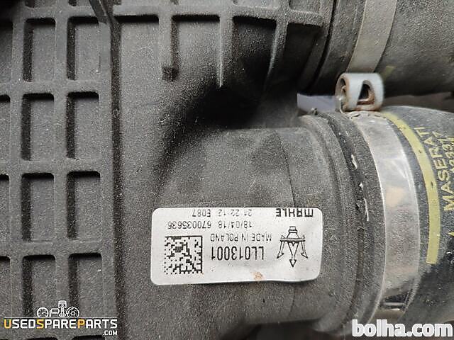 MASERATI LEVANTE 3.0 V6 D HLADILNIK INTERCOOLER + CEV 670035636