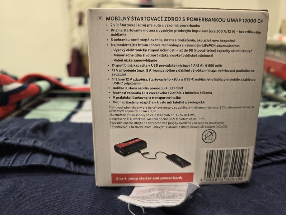 Buster naprava za zagon motorja 12Volt.