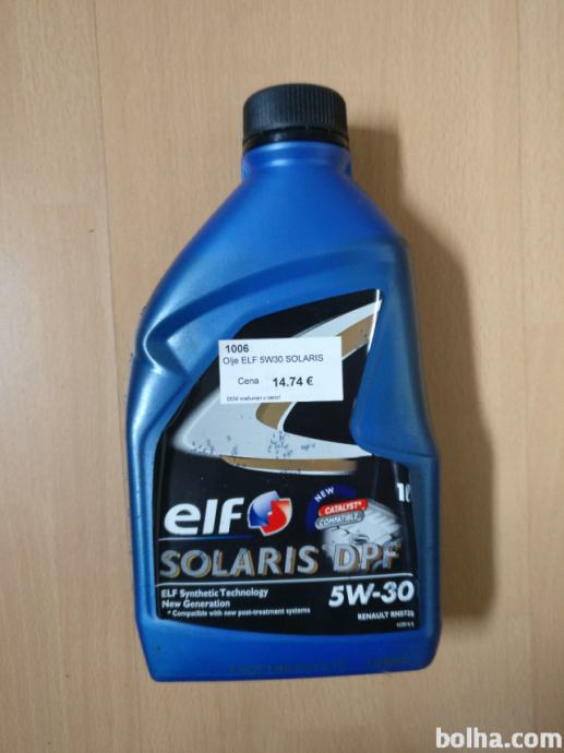 Sintetično olje ELF,WOLF,CASTROL,GM,TOTAL,MOBIL