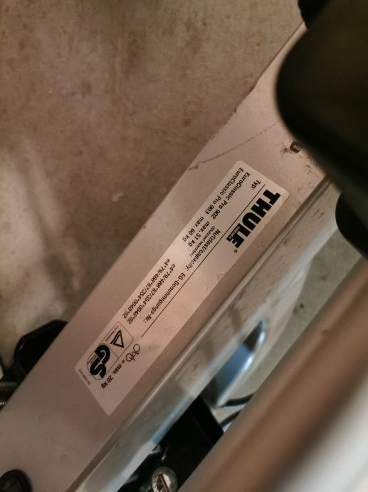 Thule nosilec za kolesa 903 + 9022