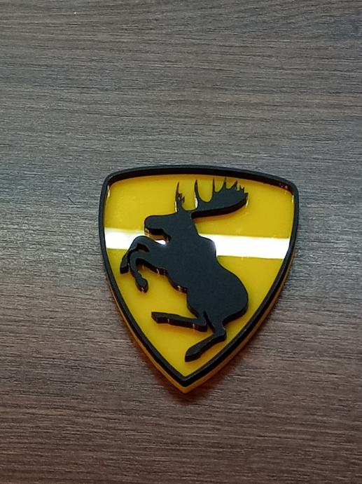 Volvo Moose Elk Los Emblem