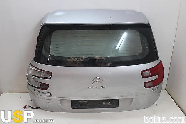 ZADNJA HAVBA VRATA s steklom - poškodovana CITROEN C4 PICASSO...