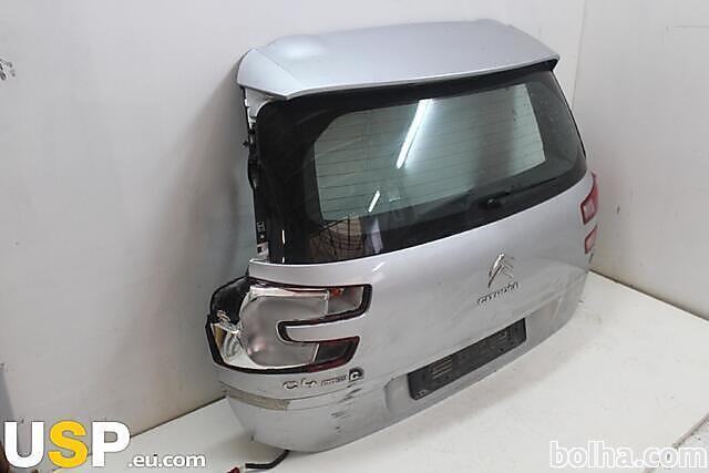ZADNJA HAVBA VRATA s steklom - poškodovana CITROEN C4 PICASSO...