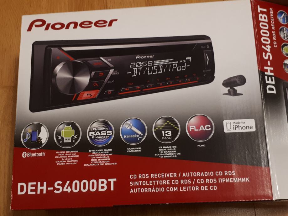 Avtoradio Pioneer DEH -S400BT