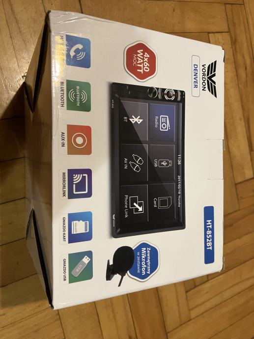 Avtoradio Vordon HT-852BT NOV