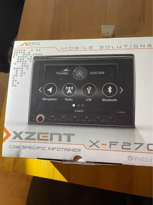 Avtoradio XZENT X-F 270
