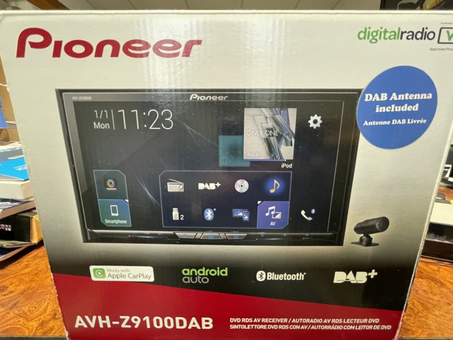 Avtoradio Pioneer AVH-Z9100DAB, DVD, DAB