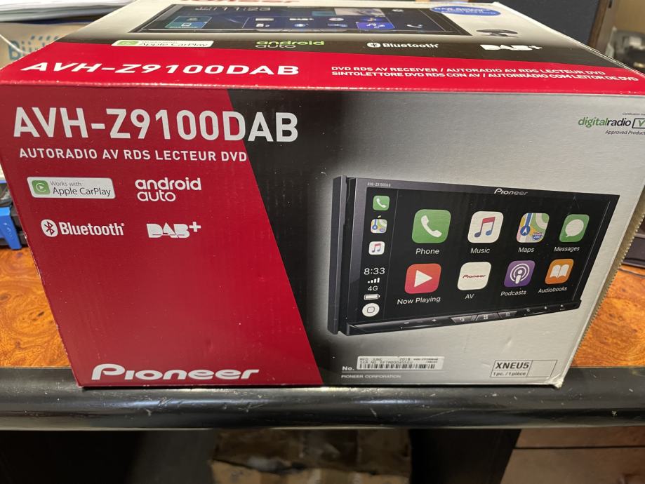 Avtoradio Pioneer AVH-Z9100DAB, DVD, DAB