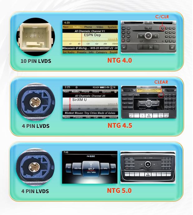 Avtoradio Android Mercedes-Benz E class (09-12) NTG 4.0