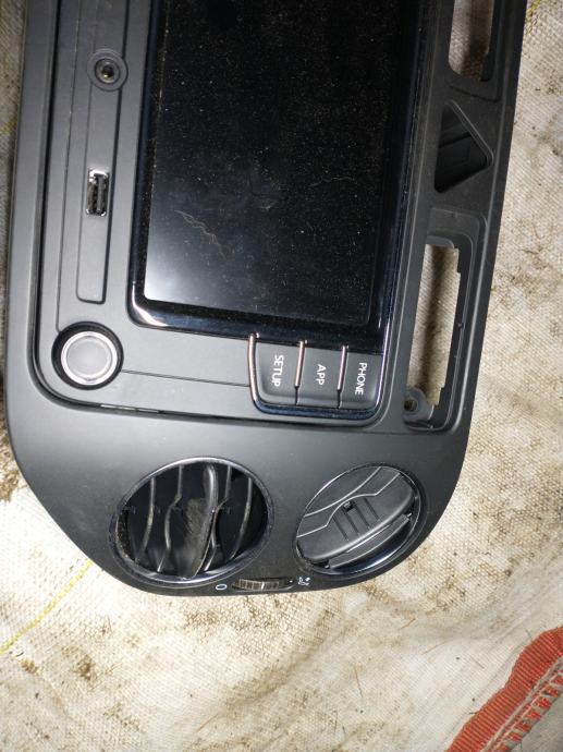 VW volkswagen golf 6 plus 2011 radio avtoradio navigacija usb bluetoot