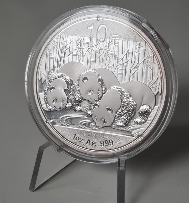 1 oz srebrnik PANDA 2013