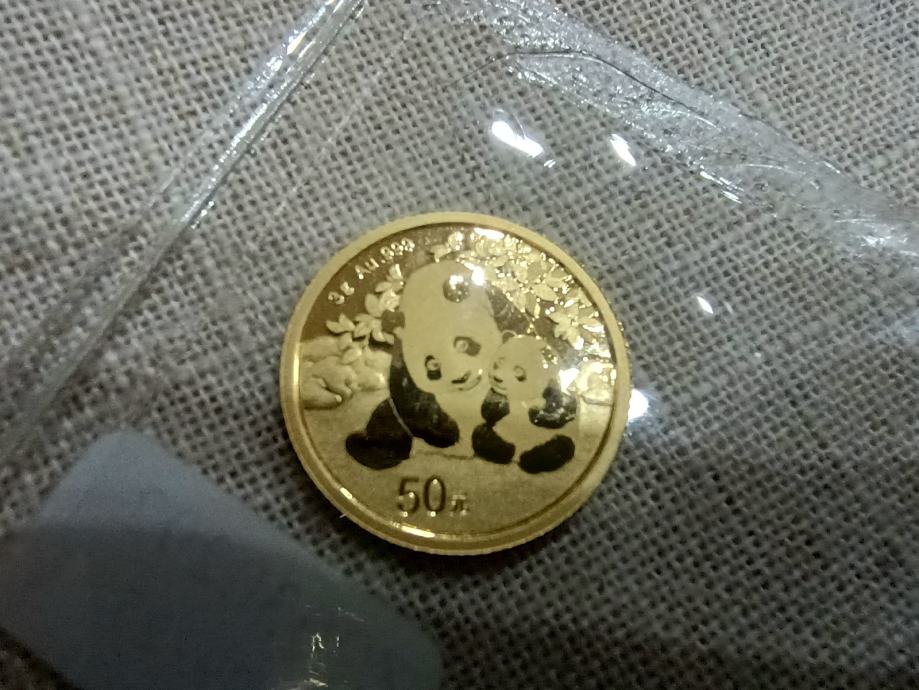 panda 2024 zlatnik