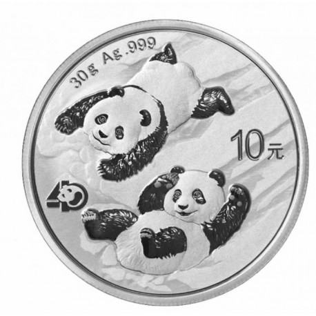 Pladenj 15 x Kitajski Panda 2022 (trezor)