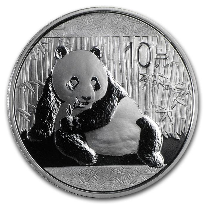 Srebrnik Kitajska Panda 2015 1 oz (trezor)