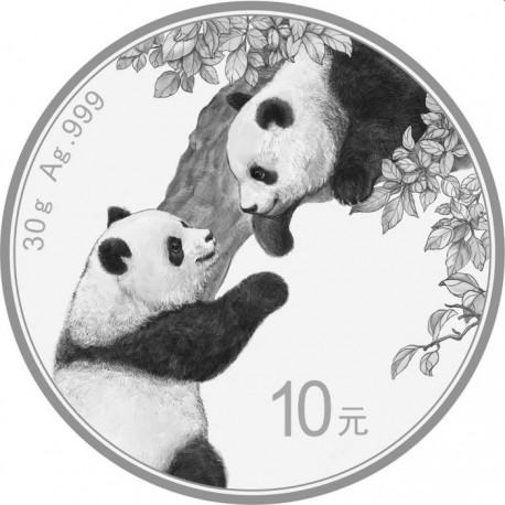 Srebrnik Kitajska Panda 2023 30g (trezor)
