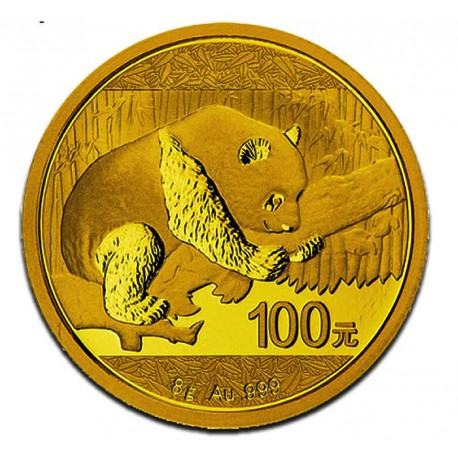 Zlatnik Kitajski Panda 8 g letniki 2016, 2020 in 2021 (trezor)