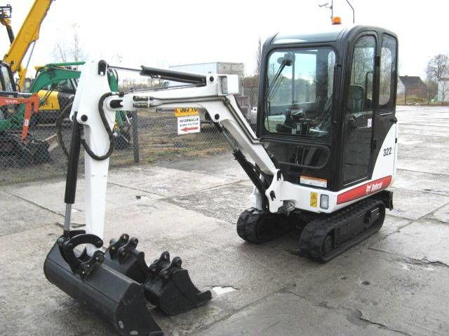 Bobcat 322 Mini bager