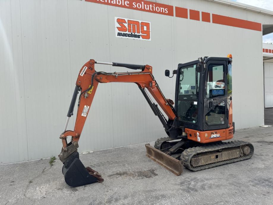 HITACHI ZX26U-6 PREMIUM RABLJENI MINI BAGER