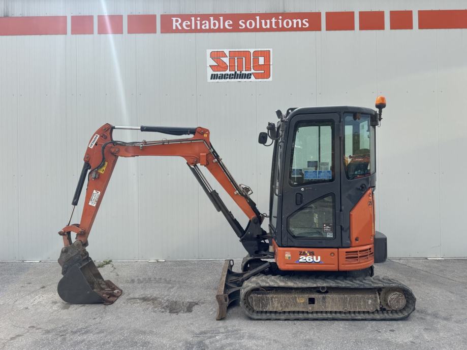 HITACHI ZX26U-6 PREMIUM RABLJENI MINI BAGER